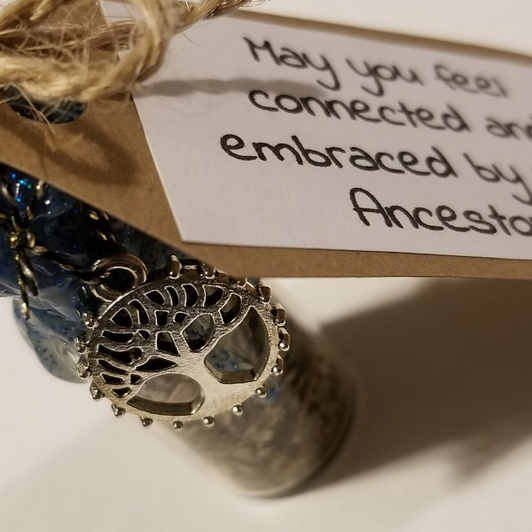 Wish Vial Ornament Witches Yule Spell Bottle Christmas Decoration Gift ...