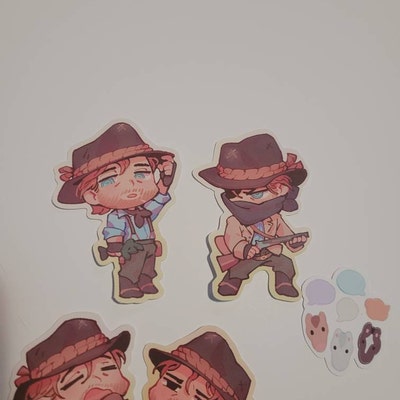 RDR2 / Sticker Pack - Etsy