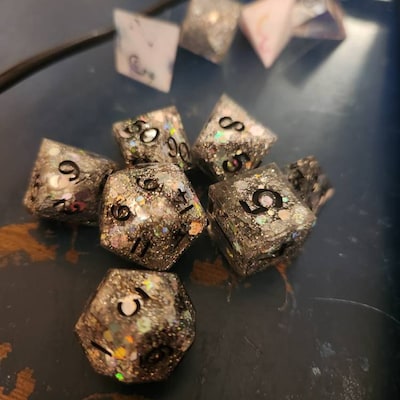 Meadows of Heaven Dnd Dice Set Angelic Collection 71 Piece Handmade ...
