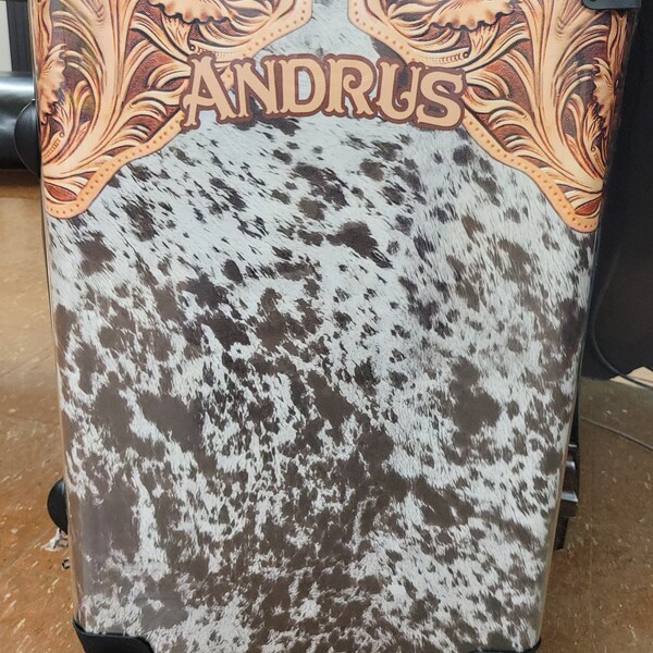 PERSONALIZED Western Backpack Angus Cattle Gift for Rancher Cowgirl ...