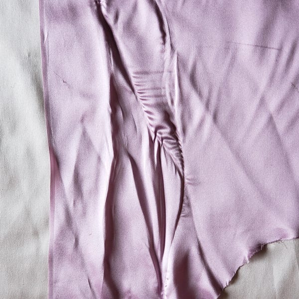 Lipstick Hot Pink Back Satin Italian Super Quality Great Fabrics for ...