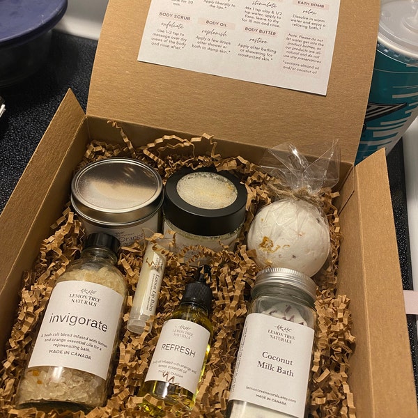 Build Your Own Gift Box | Self Care Gift Box, Mother’s Day Gift, Spa ...
