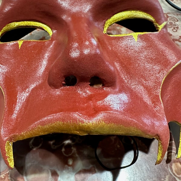 Vampire: Half Face Resin Mask - Etsy