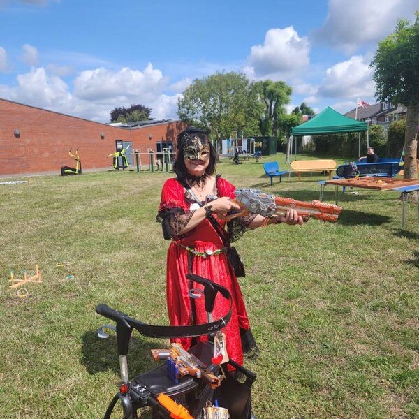 Maliang Extended Hades Barrel Top Rail 3D Printed for Nerf Hammershot ...