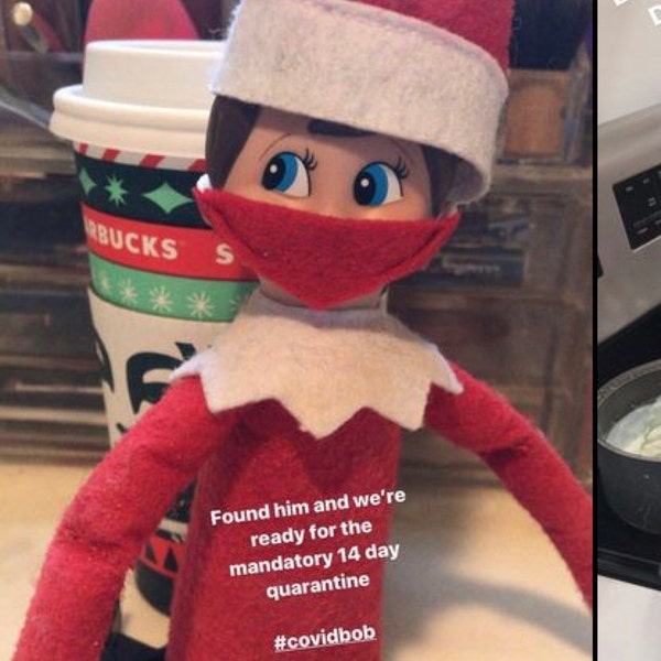 Handmade Christmas Holiday Gingerbread Print Knitting/crocheting/cross ...