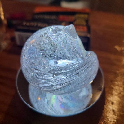 Solid Color Cat Memorial, Ashes Keepsake, Cat Memorial, Cat Ashes in ...