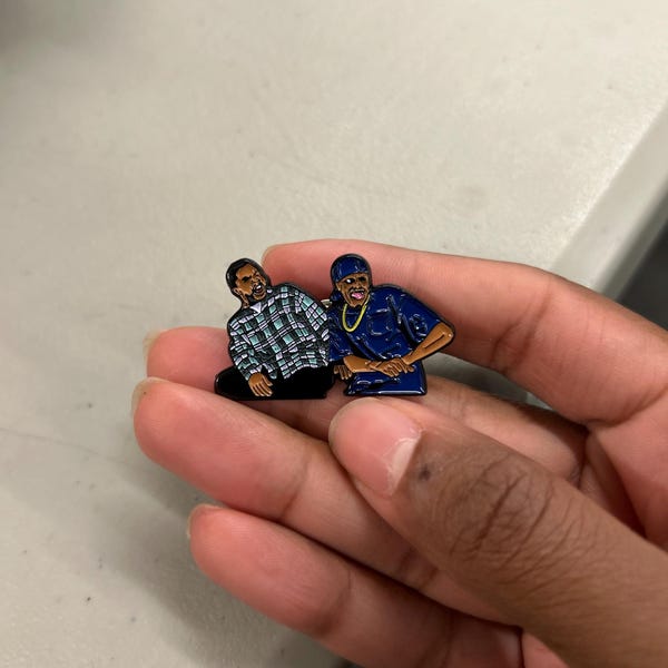 Friday Enamel Pin, 90s Pins, Chris Tucker Smokey, Hip Hop Pin, Bye ...