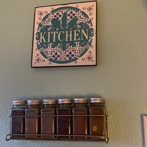 3D Kitchen Shadow Box, Floral Svg, 3D Mandala, Vintage Shadow Box ...