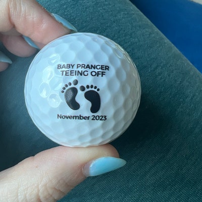 Baby/birth/ Golf Ball, Pregnancy Announcement/gender Reveal ...