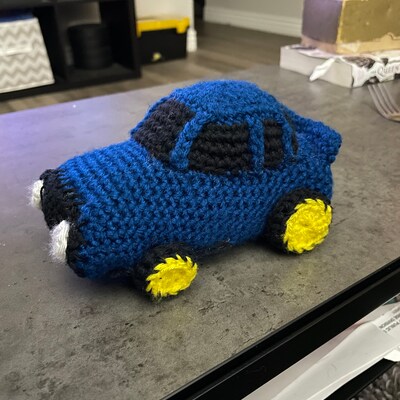 Race Car Crochet Pattern, Race Car Amigurumi Pattern, Car Crochet ...