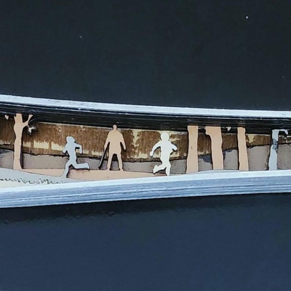 Horror Multilayerstanding Laser Cut File Svg,horror Mask Sign Svg ...