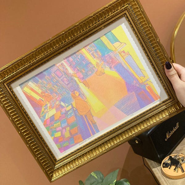 Riso Prints - Risograph - Witches' Potion - A4 - Etsy