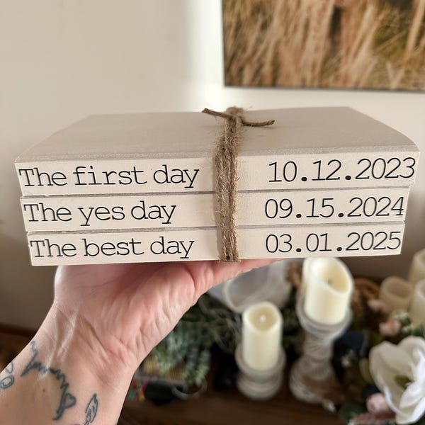 Custom Book Stack Centerpiece||wedding & Home Decor||made With Real Books||literary Wedding ...