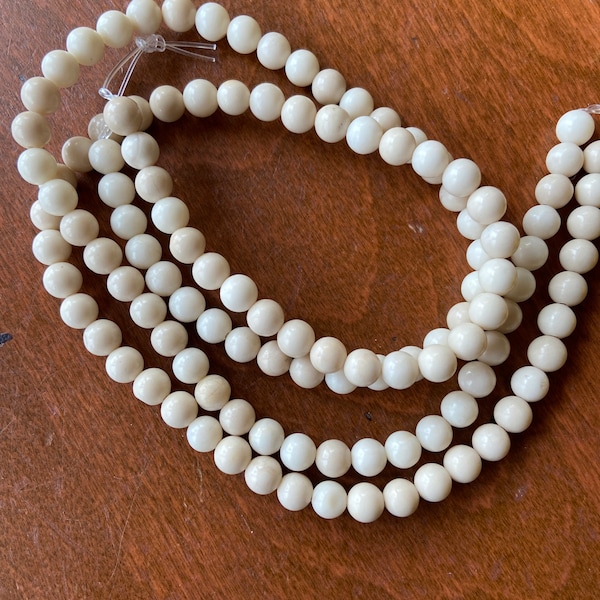 Riverstone Beads - 4mm 6mm 8mm 10mm Smooth Round Loose Gemstone Beads ...