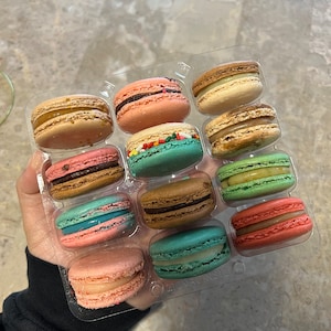 Moon Phases French Macarons 6 12 or 24 Choose Flavors - Etsy