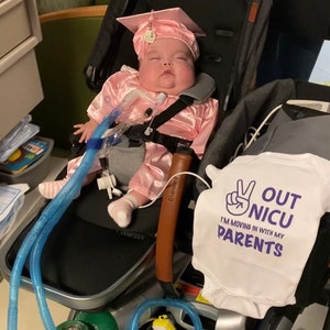 NICUGRAD® Graduation Set, NICU Graduation Cap and Gown, NICU Graduate ...