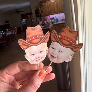 Cowboy Theme Cake Topper, Ranchero Theme Cake Topper, Vaquero Cake ...