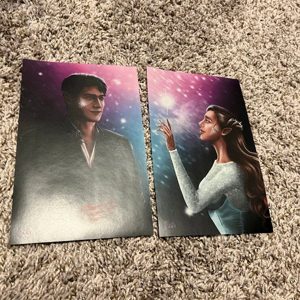 ACOTAR Starfall Page Overlays Mini Set From A Court of Mist and Fury by ...