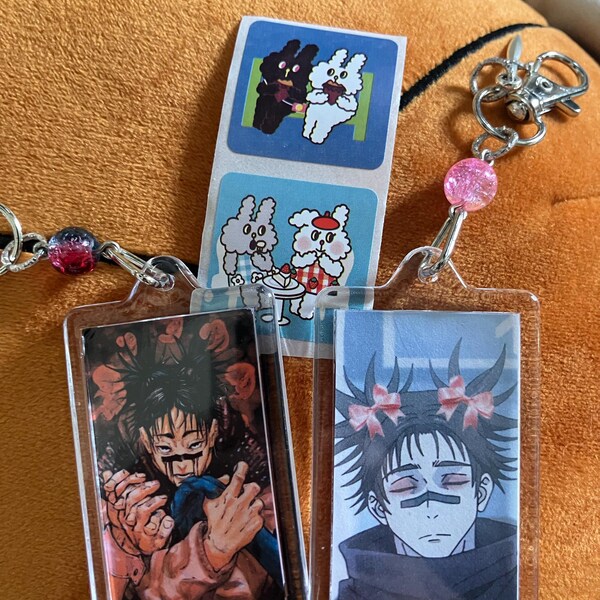 Ghibli Flocked Gacha Keychains - Etsy