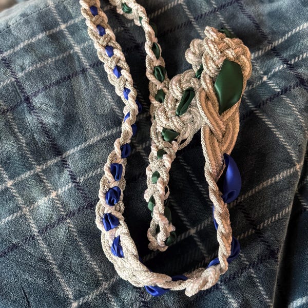 Handfasting Cord - Bloom: Rainbow - Bespoke Artisan Handfasting Cord ...