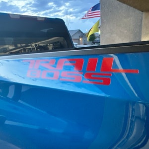 2007-2018 Chevy Silverado 1500 Emblem Overlay Decal Letters BLACK Set ...
