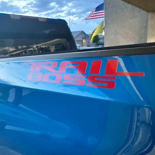 2019 2020 2021 2022 2023 2024 Chevy Silverado Trail Boss REDLINE Hash ...