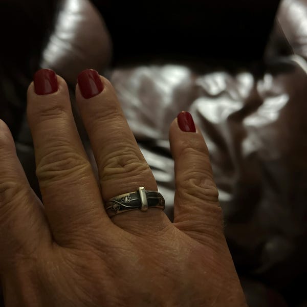 Leaves on the Ridge Ring ©-outlander Inspired Band With Leaves and ...