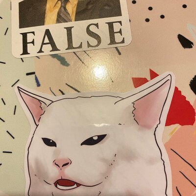 Cat Meme Button Badge 33mm Round Button Pin Funny Cute Cats - Etsy