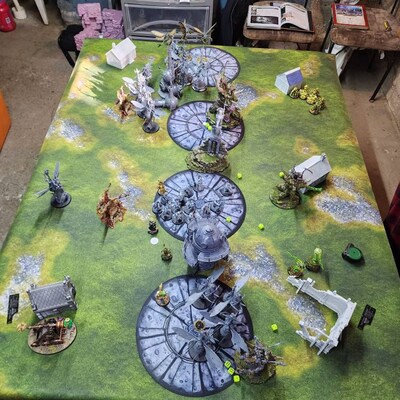 RPG Set: Forest Guardian Dry-erase Mat 80x80 Cm With Grid, Dice Tray ...