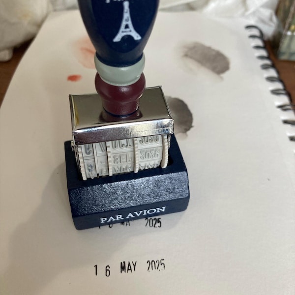 Adjustable Date Stamp, Stamp for Daily Work, Date Stamp, Roller Date ...