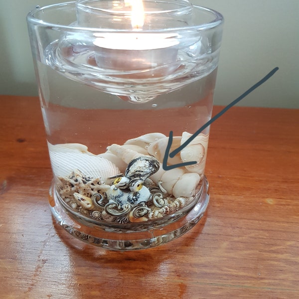Small Glass Octopus Glass Figurine Miniature Octopus Little Glass ...