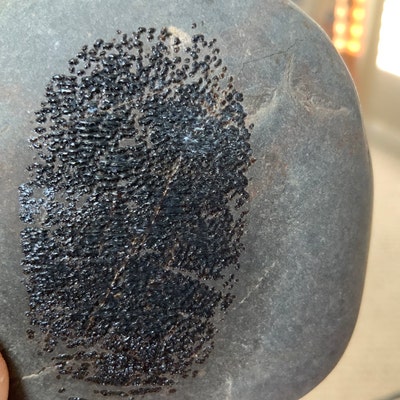 Custom Made Fingerprint Worry Stone, Free Engraved Personalization ...