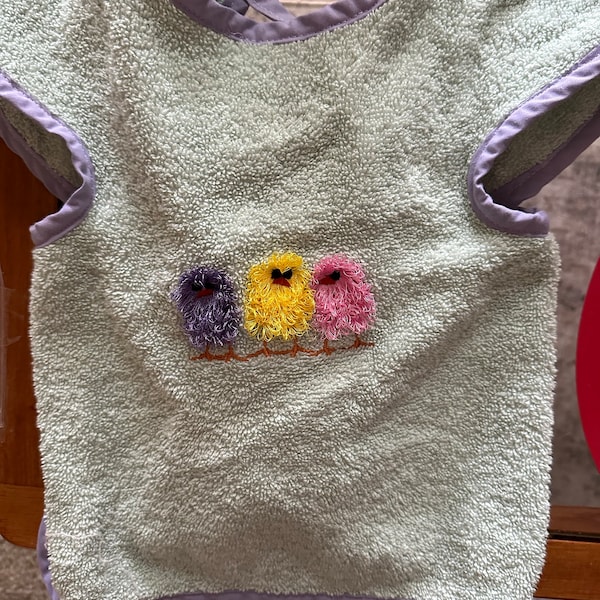 Chicks Trio Machine Embroidery Designs Triple Fringed Fluffy Chick ...