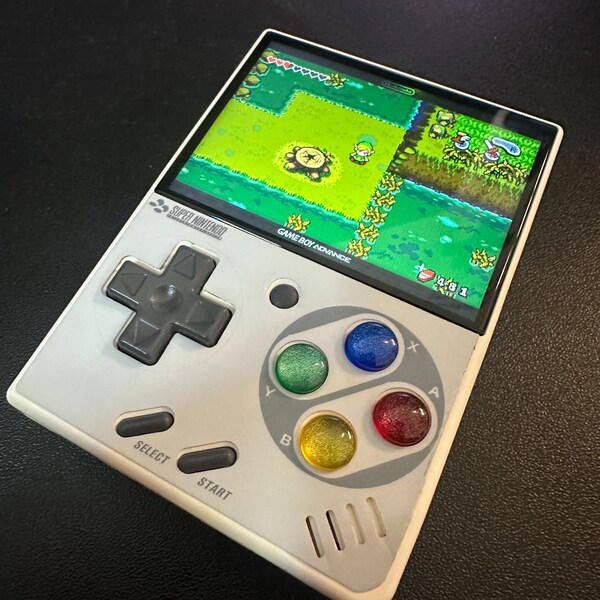 Anbernic RG35XX SP Metroid Mod Buttons, Stickers and Paper Card Insert ...