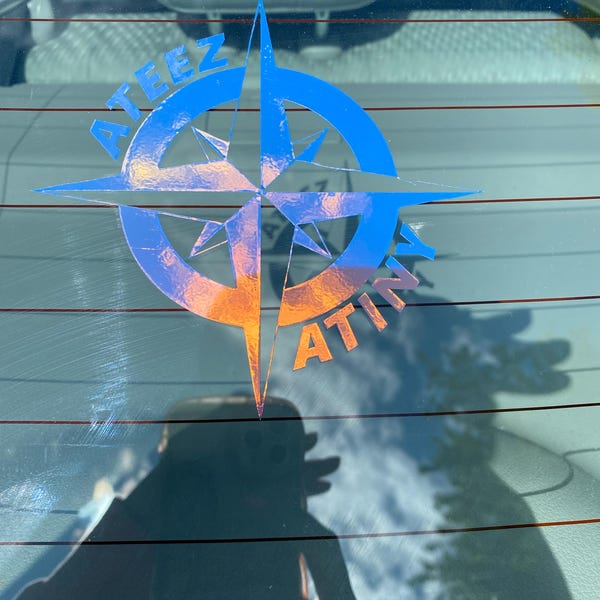 Ateez, Atiny, Ateez Decal, Atiny Decal, Ateez Car Decal, Kpop Decal ...