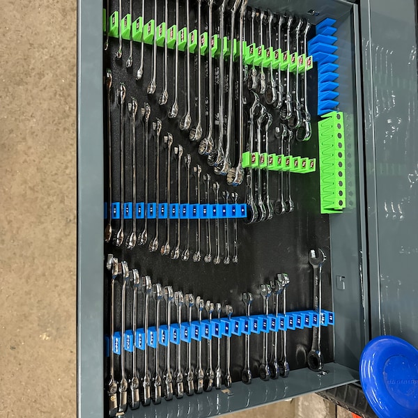 Pack of 5 Modular Tool Box Wrench Organizer (multiple Colors Available ...