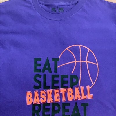 Eat Sleep Basketball Repeat Svg File Basketball Sign Clipart - Etsy