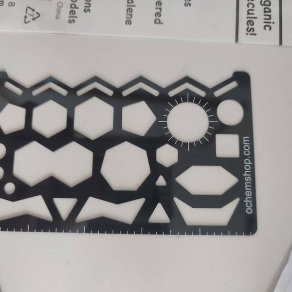 Science Stencil | Chemistry Stencil | Organic Chemistry Stencil ...