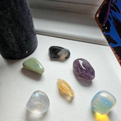 Marble 7 Chakras Meditation Stones Sold Separately - Etsy UK