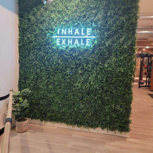 Inhale Exhale Neon Sign, Inhale Exhale Light Sign, Fitness & Yoga Decor ...