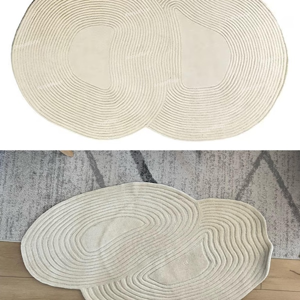 Heart Shaped Carpet, Tufted Rug Self Love Club Handmade Rug, Home Decor ...