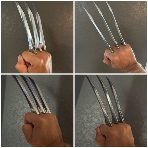 Wolverine Claws X-men Upgraded Wolverine Blade Claws Dagger Logan DC ...