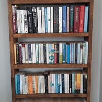Rustic Bookshelves, Free Standing Bookshelves, Reclaimed Timber Shelves ...