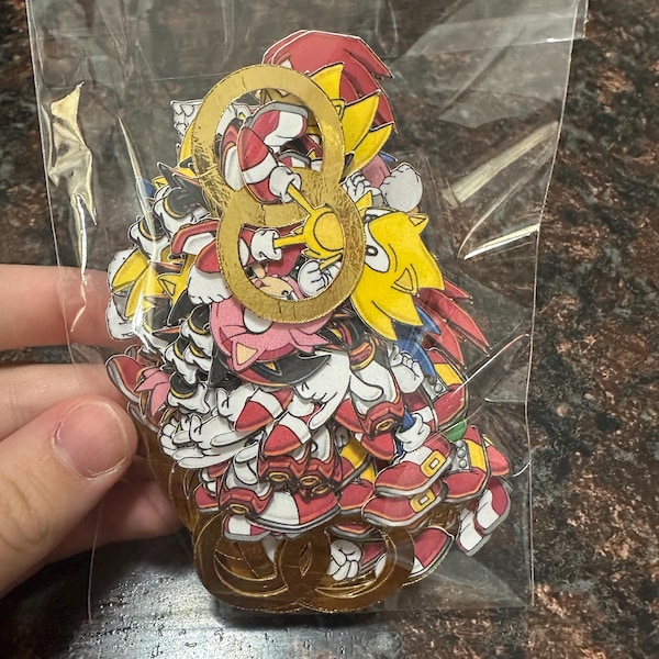 Sonic Confetti, Sonic Characters, Sonic Theme, Sonic Birthday Party ...