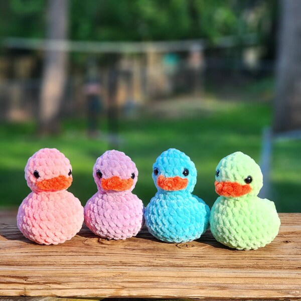 Quacken Crochet Pattern No-sew - Etsy