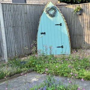 Boat Shaped/gothic Single Seat Garden Bench/arbour-delivered ...