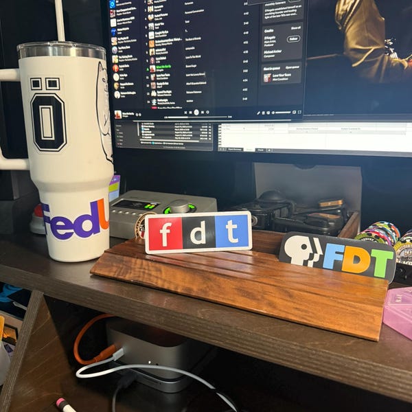 Fox Dingo Toucan Anti-trump Sticker: #FDT Vinyl Decal - Etsy