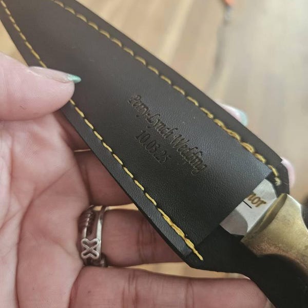 Personalized Engraved Ritual Dagger Knife With Resin&deer Antler Handle ...