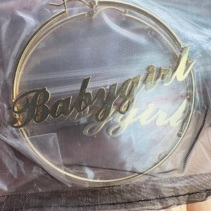 Virgin Mary Full Loop Hoop Earrings Gold Filled - Etsy