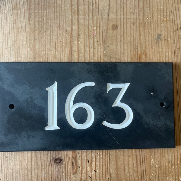 Chrome Bridge House Numbers - Etsy